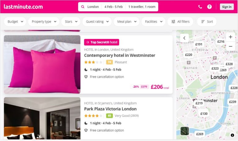 How To Use Secret Hotels To Get Deals On 5-Star Stays - TopCashback ...