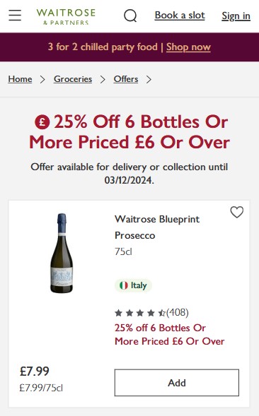 Supermarket Wine Offers: Get 25% Off Wine (March 2025) - TopCashback ...